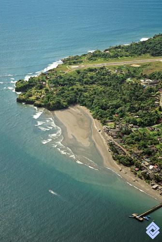 Banco de Occidente :::. Vista aérea de la población de Juanchaco.